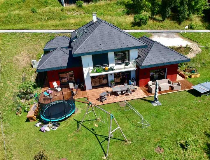Magnifique Villa Avec Vue Sur Le Mont Blanc - Savoie