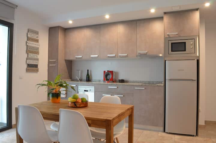 2.1 - Nuevo En Centro Roses Con Wi-fi/ac A 60m Mar - Roses