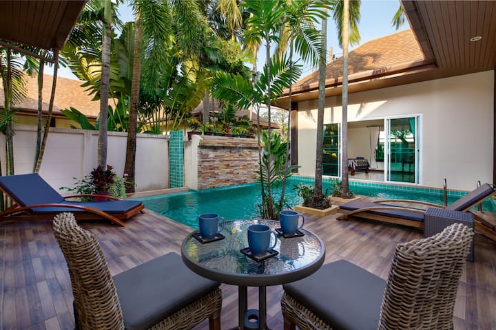 Modern 3br Pool Villa Walk To Beach - Thaïlande