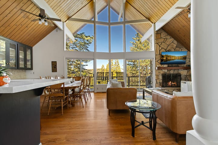 Little Bear Chalet -4b/3b W/ Stunning Views And Ac - Lake Arrowhead, CA