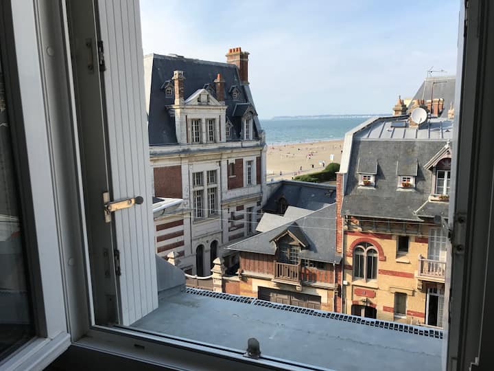 Vue Mer, à 2 Pas Plage & Rue Des Bains - Piétonne - Trouville-sur-Mer