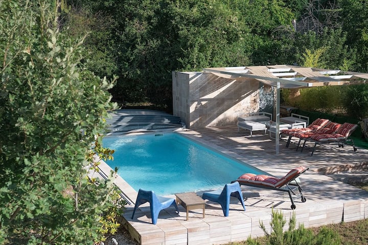 Grande Villa 6 Personnes Piscine Privée Et Jardin - Roquevaire