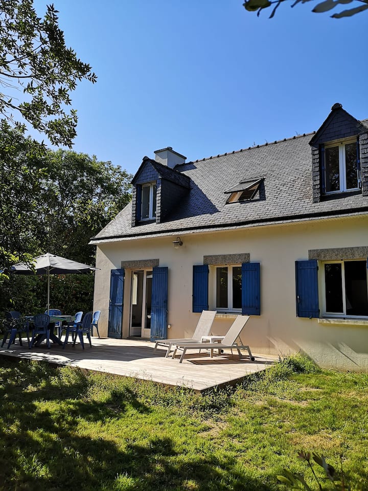 Agréable Maison Avec Grand Jardin Arboré - Sarzeau