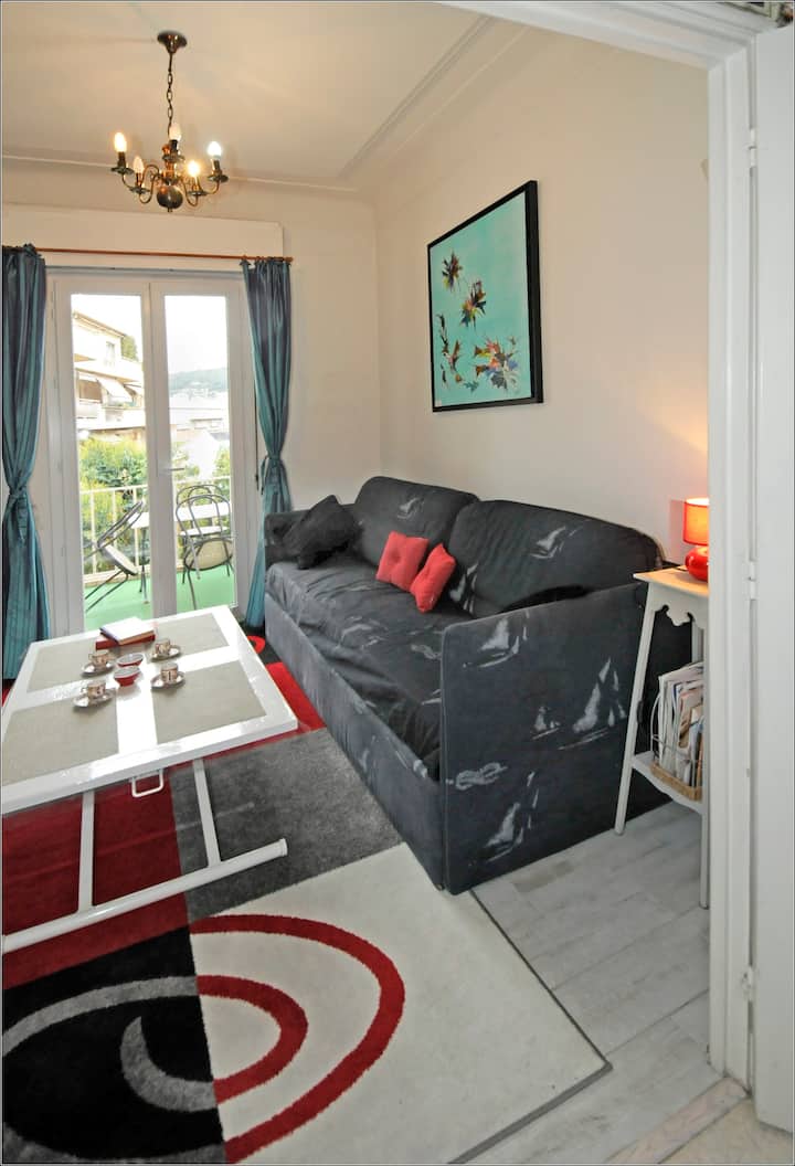 Villa Rima1 ,6pieces,2bain,2cuisine,terasse,centre - 니스