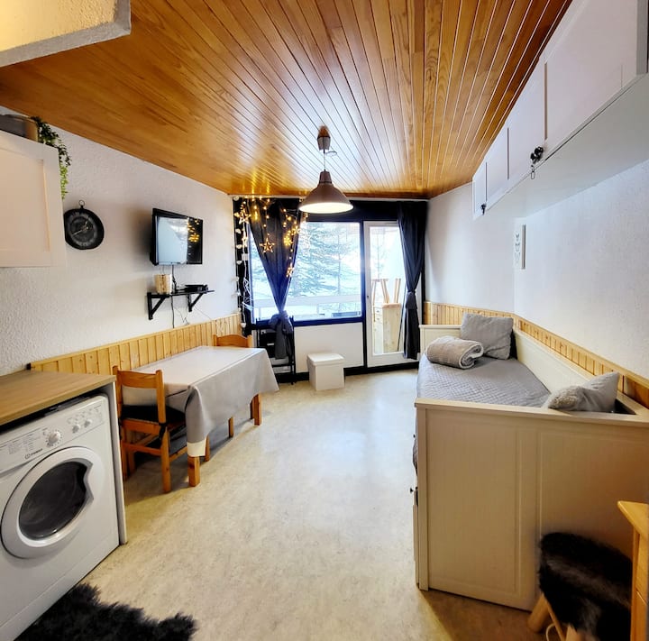 Studio Cosy Vars Les Claux Au Cœur De La Station - Vars