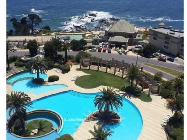 Departamento En Edificio Costa Del Este 8 Personas - Concón