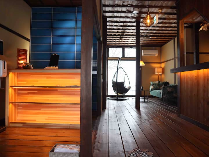 1日1組3ldk 111年伝統的建造物9名 Wifi お部屋・お風呂から夜景・花火P有 - Hokkaido