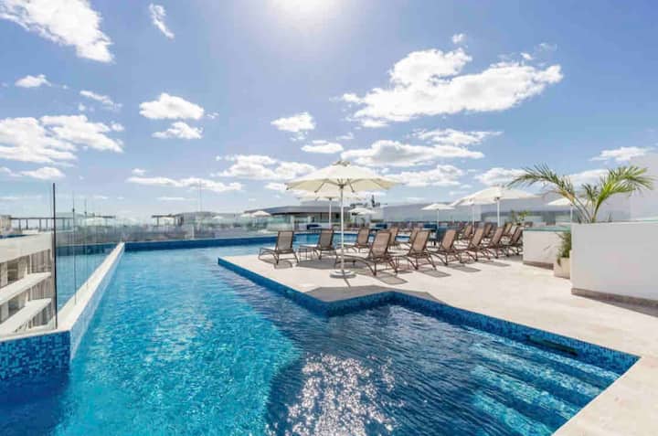 Awesome 2 Bedroom Near 5thave & Beach (6 Guests) - Playa del Carmen