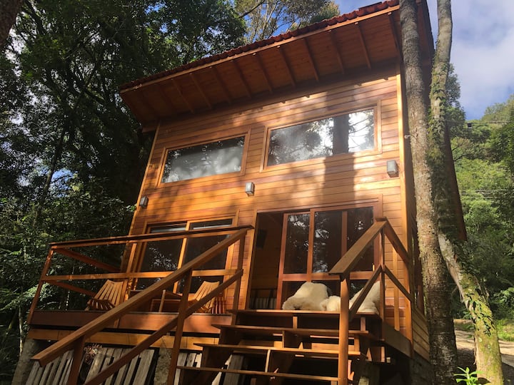 Cabana São Chico • Refúgio Romântico Com Lareira - São Francisco de Paula