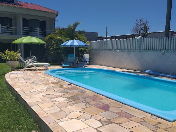 Sobrado Triplex Com Piscina A Duas Quadras Praia - Guaratuba
