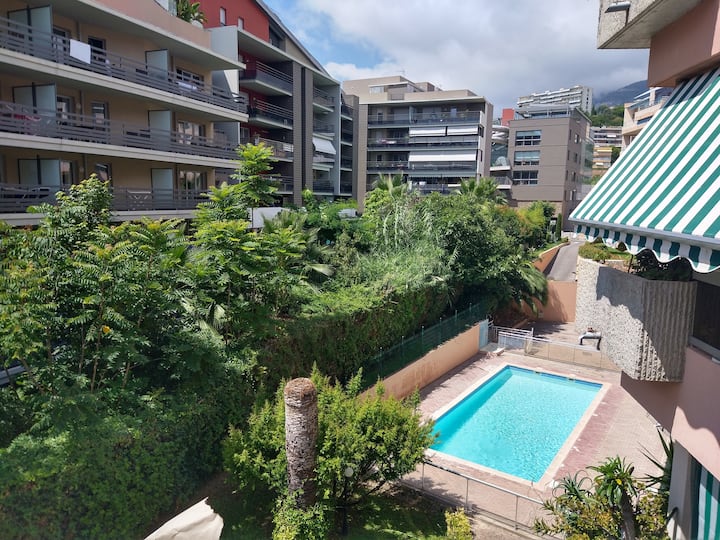 Casa Con Piscina E Parking A 2 Passi Dal Mare - Roquebrune-Cap-Martin