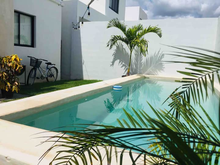 La Casita Del Mayab-mérida Relajante Con Piscina - Yucatán