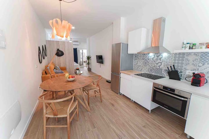 Palm Flats Ruzafa 1, Terrasse, Lumineuse Et Calme - Valence en Espagne