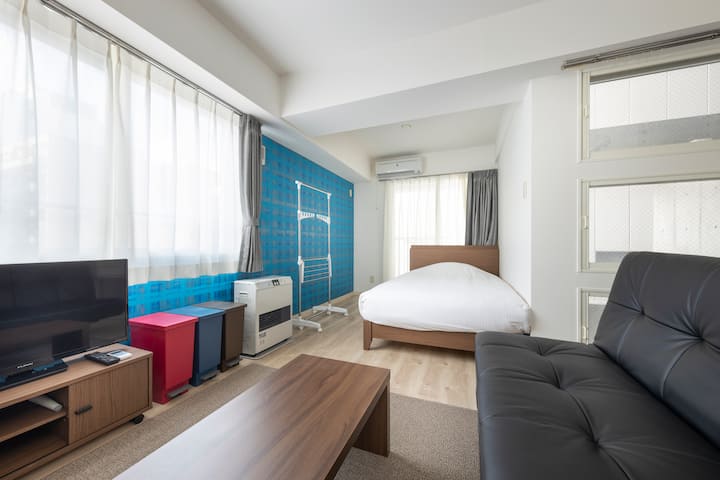 P401/sapporo/near Susukino Sta./hotellike/freewifi - Sapporo