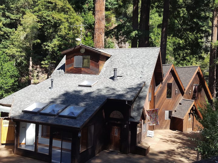Beautiful Retreat In The Redwoods @ La Honda - Butano State Park, Pescadero