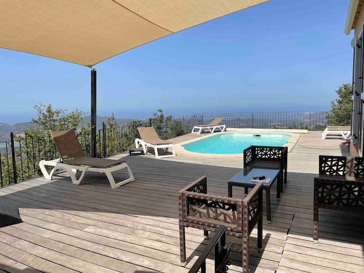 Magnifique Villa Avec Piscine Et Vu Panoramique - L'Île-Rousse