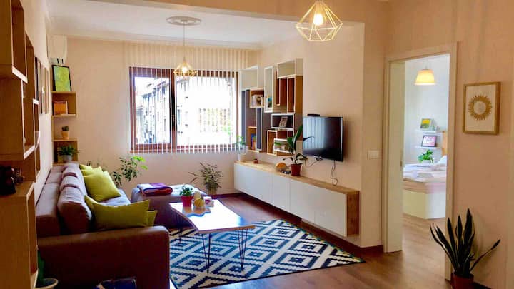 Bright&quietapart#downtown#bul Vitosha#2min Metro - Sofia