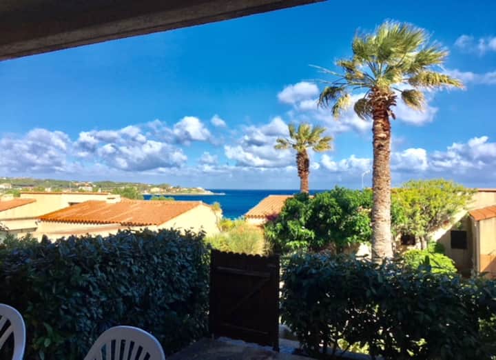 Appartement 4 Personnes Vue Mer, Proche Plage - Lumio