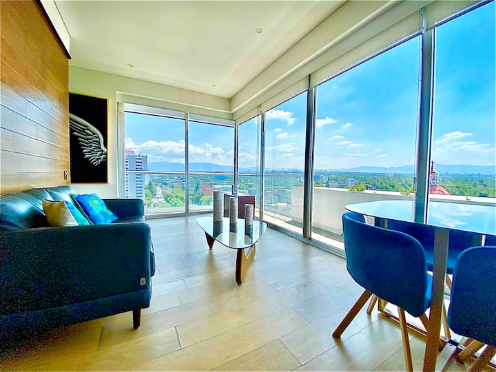100% View. Mini Apartment At Condesa - Mexico City