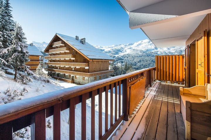 Superbe Appartement Skis Aux Pieds Meribel - Méribel