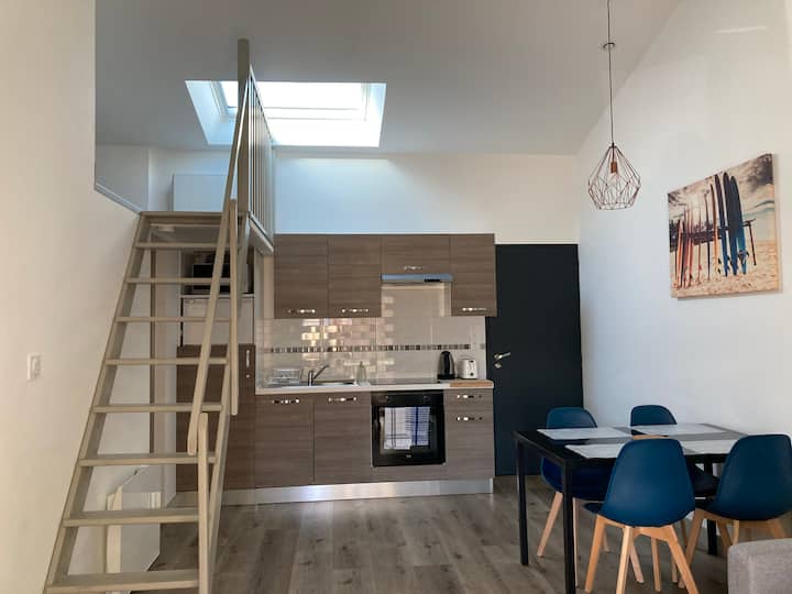 T2 Avec Espace Nuit Supplémentaire & Terrasse - La Rochelle
