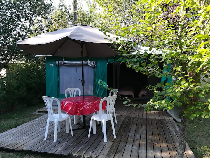 Bungalow Toilé Terrasse 60€ Pour 4 Personnes - Eauze