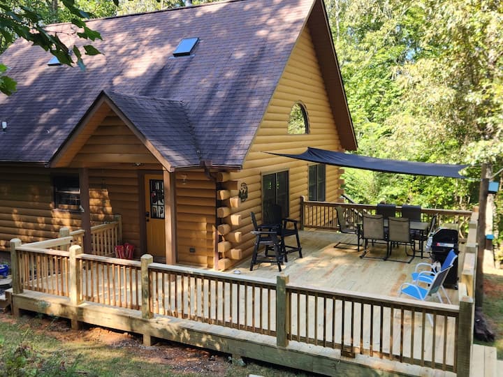 Log Cabin - Secluded 5 Acres - 5 Min To Downtown - Murphy, NC