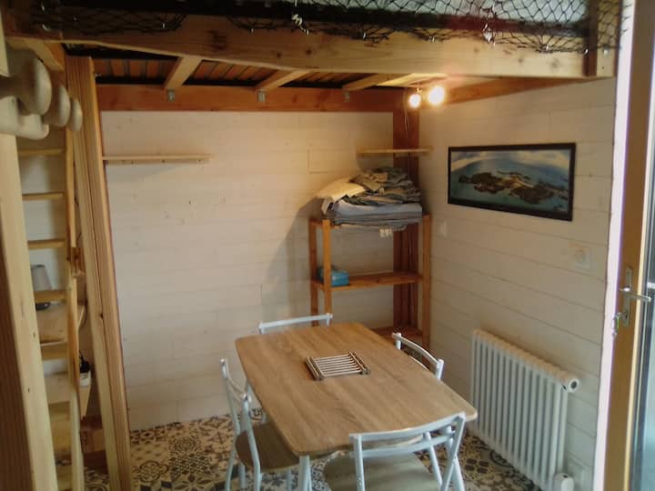Studio Dans Maison Bois Et Piscine Hors-sol - Plouër-sur-Rance
