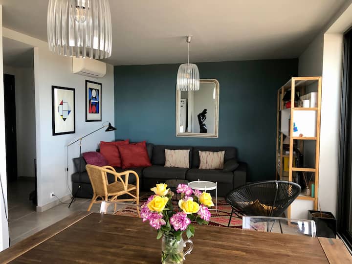 Très Bel Appartement Vue Mer 5mn De Porto Vecchio - Porto-Vecchio