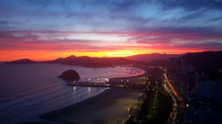 Lindo Apartamento Com Vista Espetacular!! - Santos