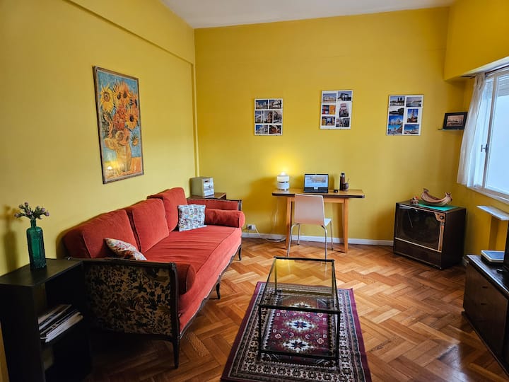 Cozy Apt. On 7th Floor In San Telmo - Buenos Aires