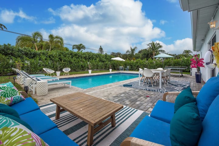 Turquoise  4br/3ba Heated Pool Home - Boynton Beach, FL