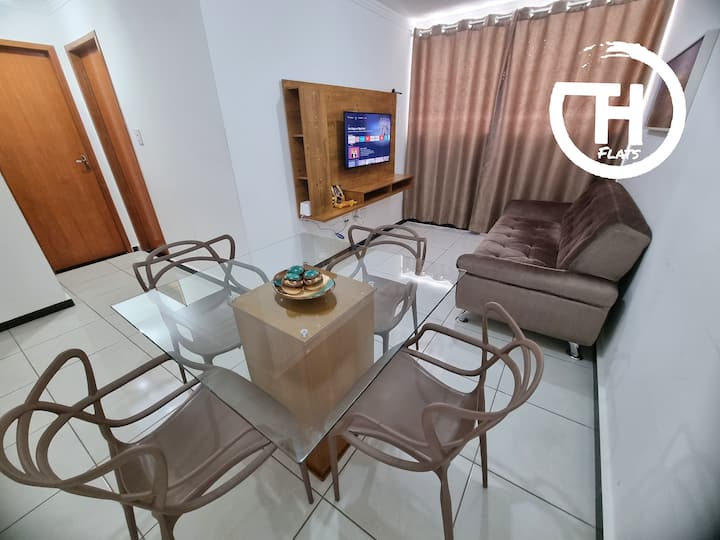 4203e- Flat A 700 Metros Do Gv Shopping, 2 Quartos - Governador Valadares