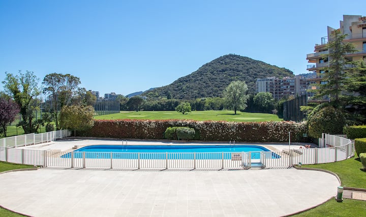 1 Dormitorio, 4 Huéspedes, Piscina, Estacionamiento, Golf, Playa Y Tiendas - Costa Azul