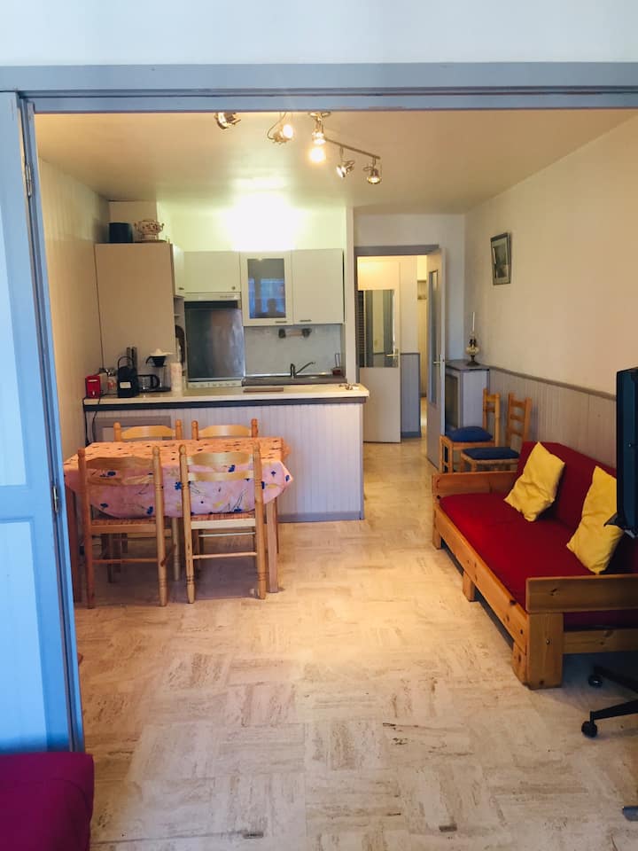 Hyper Centre, 4 A 6couchages, Pied Des Pistes - Valberg