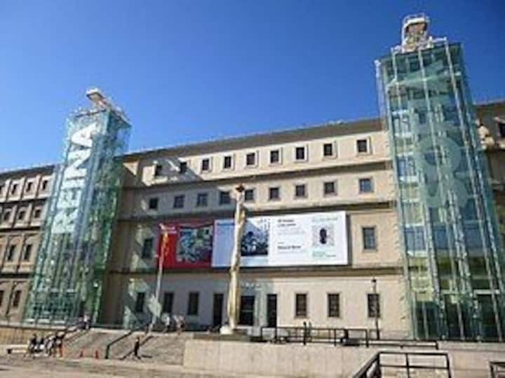 Reina Sofia Museum. Triangle Of Art. Lavapiés. - Madrid