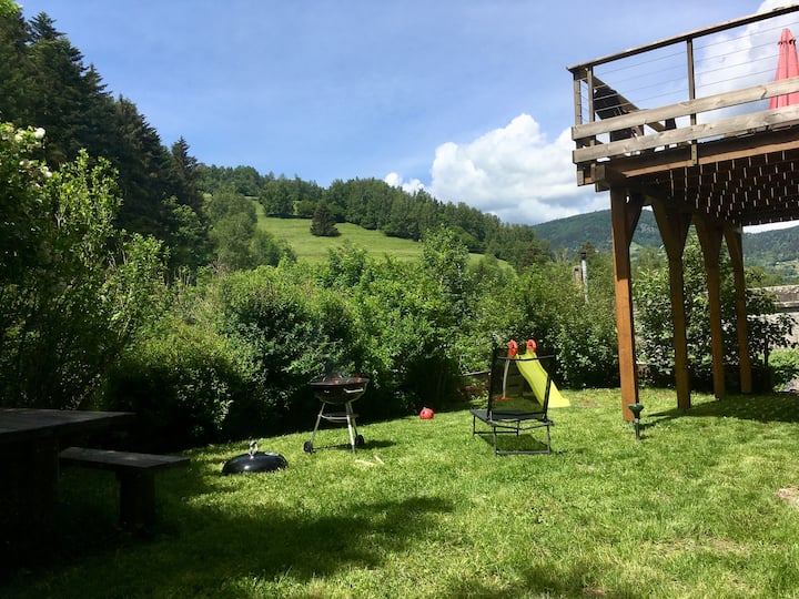 Maison Au Calme Avec Espace Extérieur - Vosges