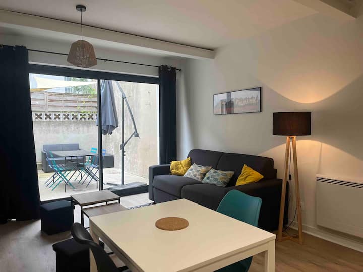 Appartement Cosy Avec Patio - Carcassonne