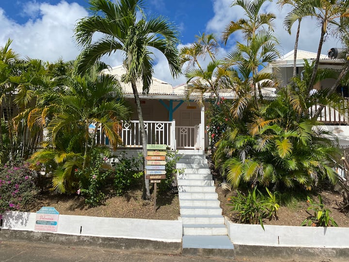 Bungalow Pété-pié. 4 Personnes. A 300m De La Plage - Martinique