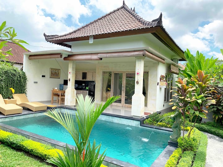 Okioka Villa 2 Private Pool In Rice Fields Ubud - Ubud