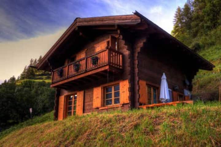 Chalet Confortable Avec Une Belle Vue - Zinal