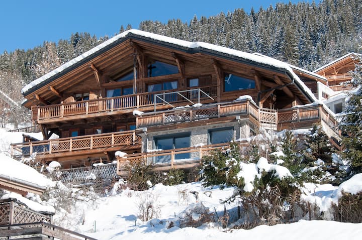 Chalet La Voraz, Appartement **** Spa Et Hammam - Châtel