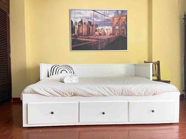 Studio At 3 Min Walk From The Beach, Oeiras - Oeiras