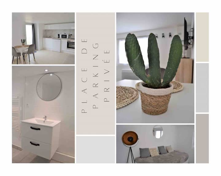 🔑 Appartement Avec Place De Parking Privée - Angoulême