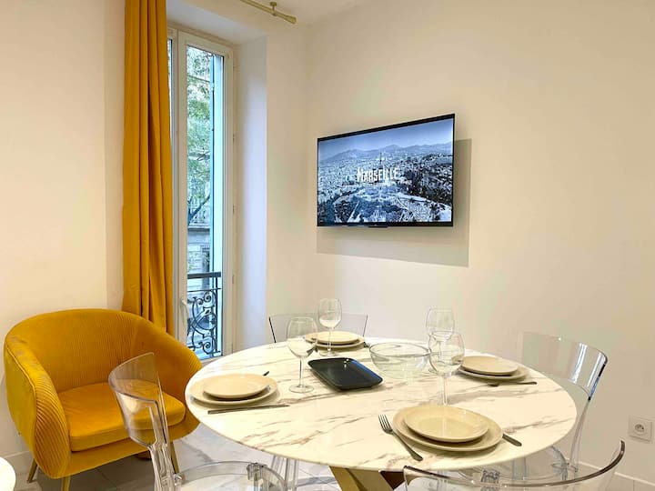 Le 96 Chic & Cosy Notre Dame Climatisé - Marseille