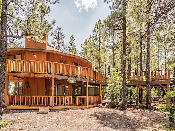 Round House Cabin In The White Mountains - Pinetop-Lakeside, AZ