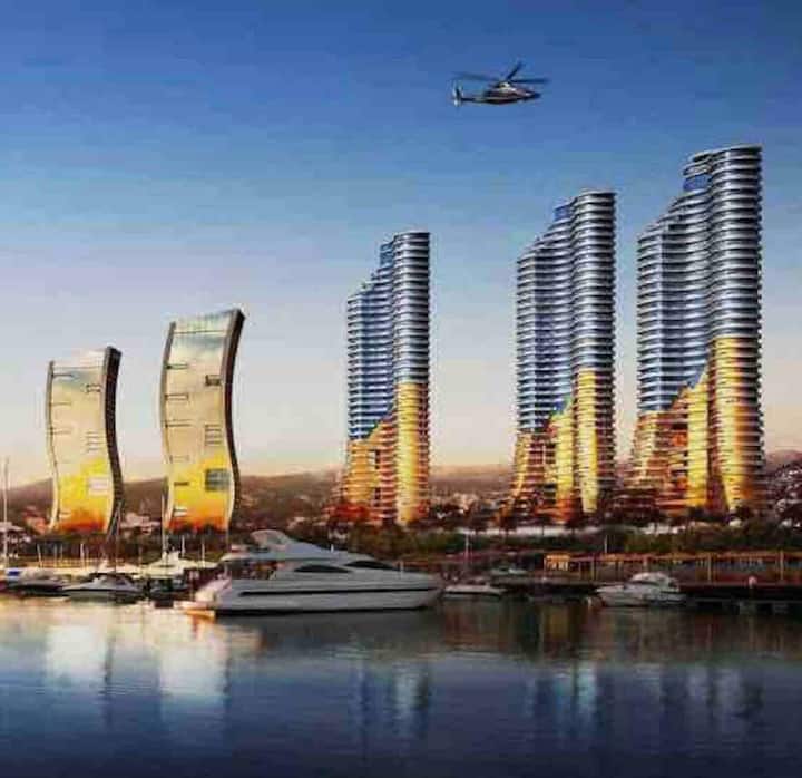 Great House 1+1 With A Sea View On The Mall - İçmeler