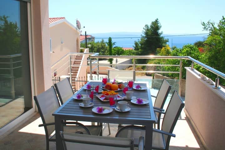 Modern Apartment With Sea View, Garden And Pool - Croacia