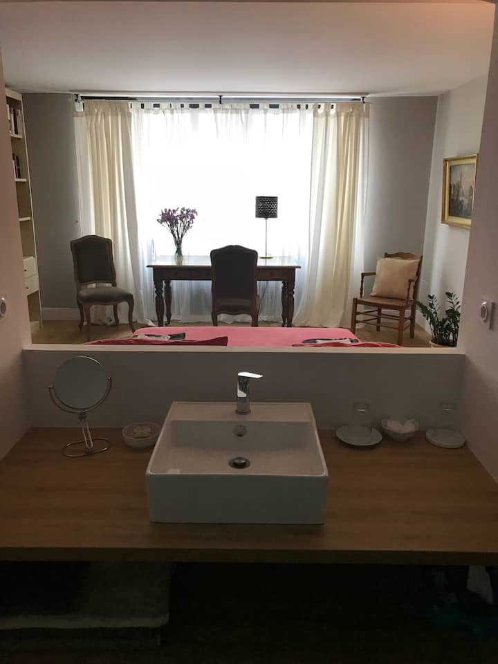 Au Cœur De Bordeaux, Grande Chambre Indépendante - 보르도