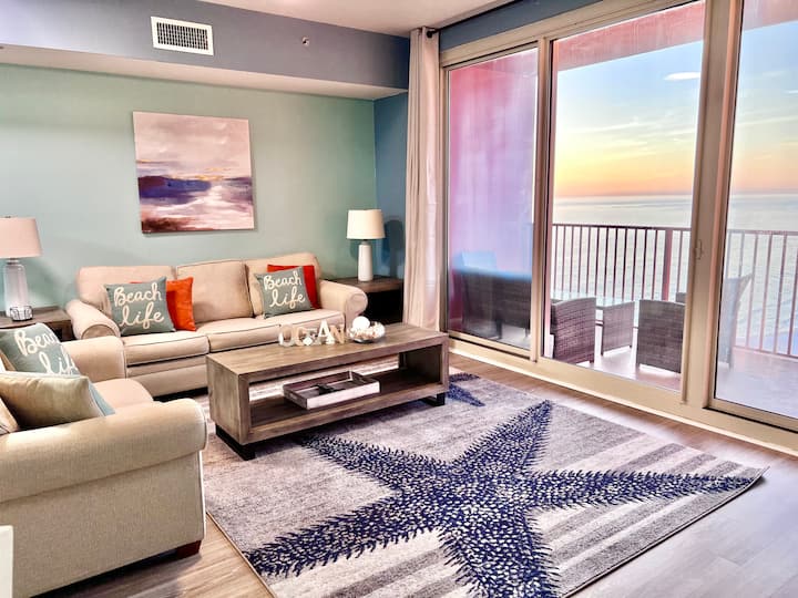 Beachfront Condo🌴pcb Best Sunsets🌅shores Of Panama - Panama City Beach, FL